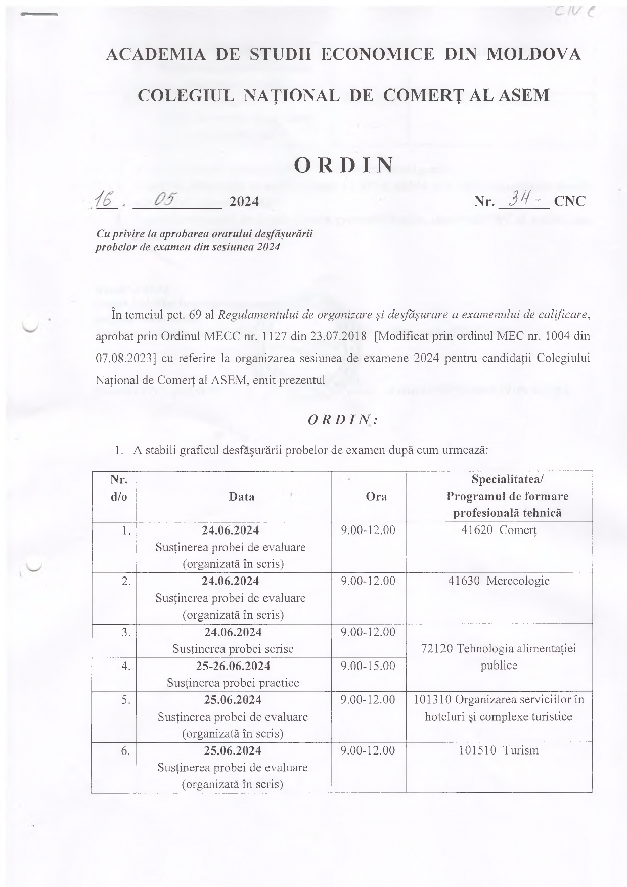 Article | Colegiul Naţional de Comerţ al ASEM